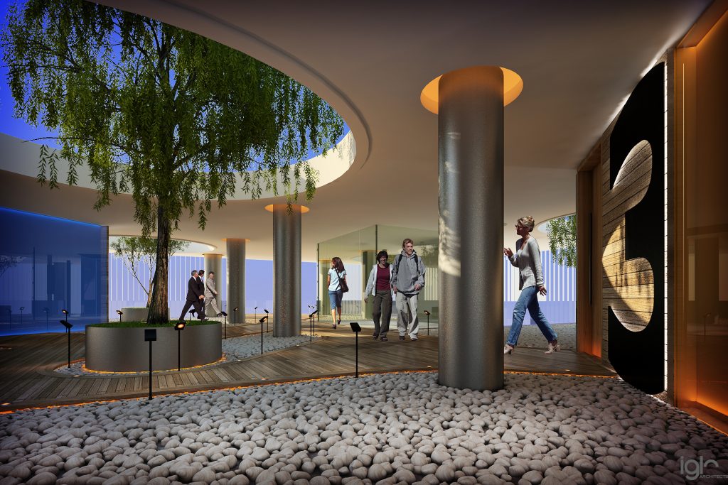 SUR YAPI MARINA PARK BAYRAKLI Sales Office – iglo architects